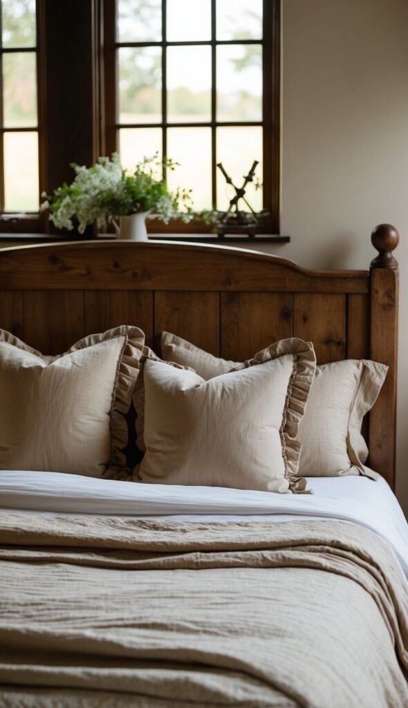 Refresh Your Space with 22 Inspiring Farmhouse Bedding Ideas
