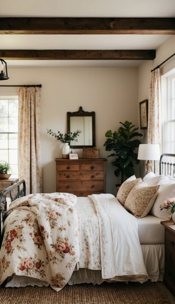 Refresh Your Space with 22 Inspiring Farmhouse Bedding Ideas