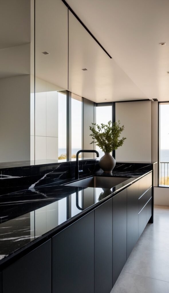 Get a Stylish Upgrade with 21 Stunning Black Kitchen Ideas