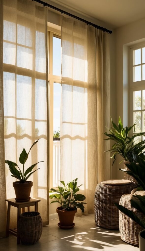 Create a Cozy Retreat with 23 Stunning Sunroom Curtain Ideas